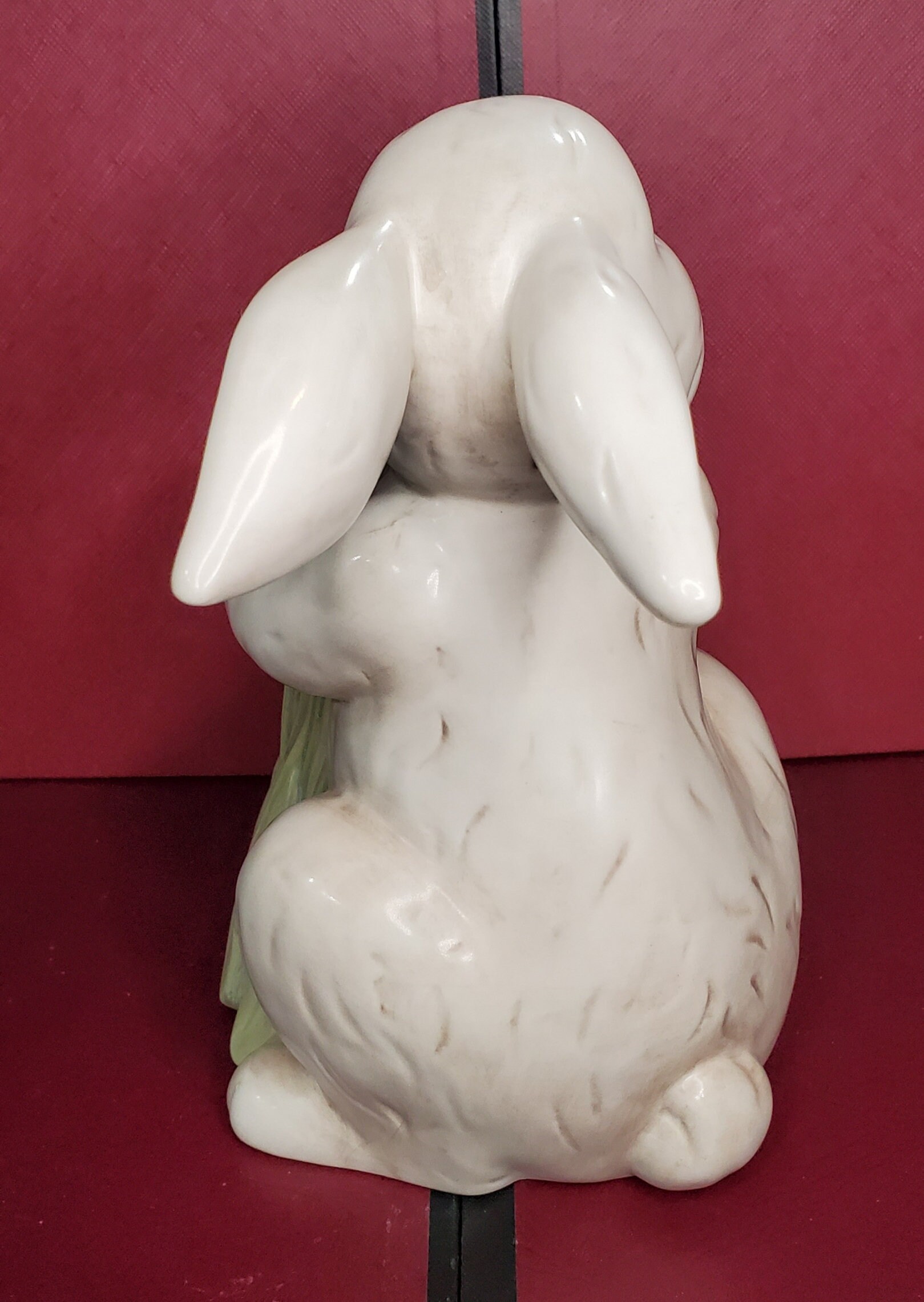 Vintage-1990s-dept 56-ceramic-bunny Rabbit-taper Candle Stick - Etsy
