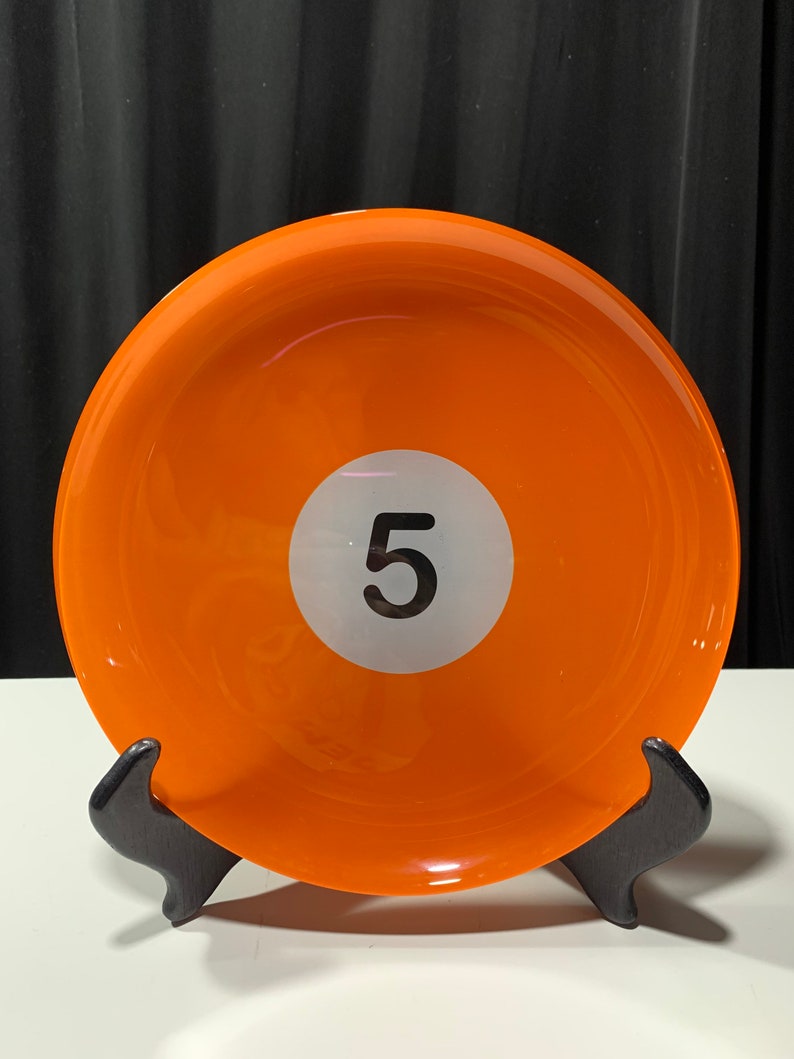 Luminarc French Billards Pool Table/pool Ball Plates Set of 5 | Etsy