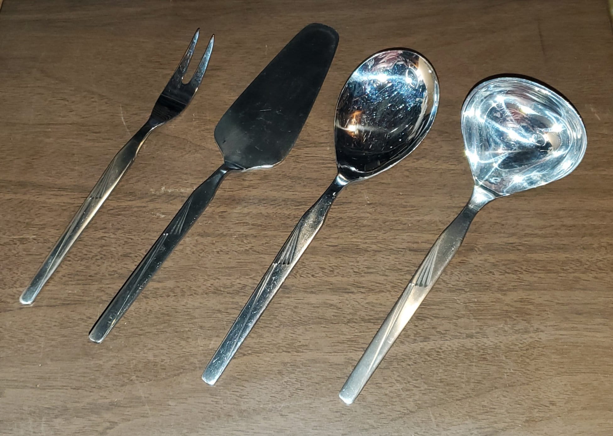 Rare Vintage MCM 74 Piece Service for 12 Chromolite & J.A. | Etsy