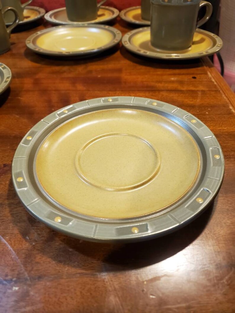 7 Vintage 1970s Japanese Kasuga Handcrafted Stoneware - Etsy