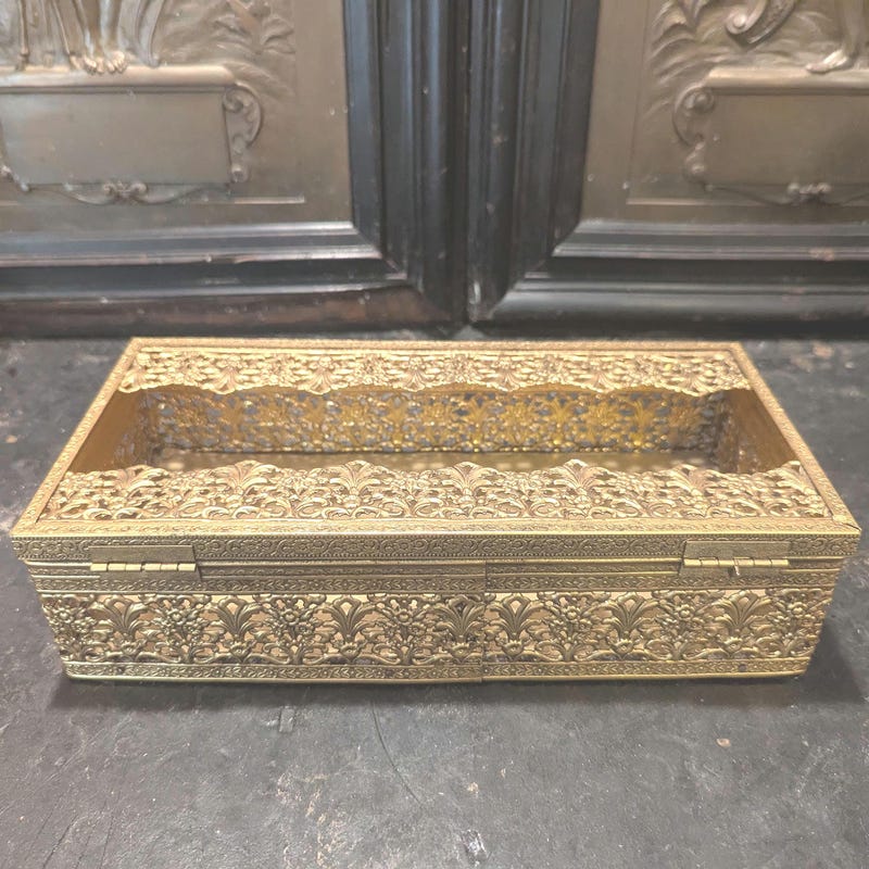 Filigree Tissue Box - Etsy