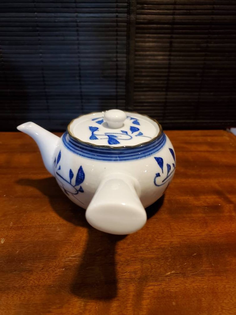 Vintage Japanese Teapot With Side Handle Yokode No Kyusu - Etsy