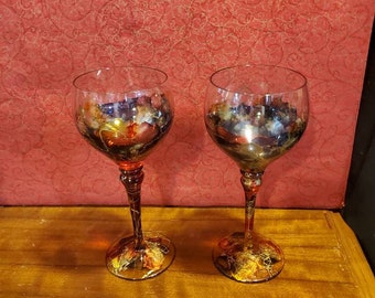 Pair Gold Glasses - Etsy