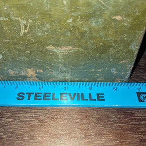 Vintage, Vietnam War, U.S. Army, Green, Metal, Artillery, Ammo Box, Can ...