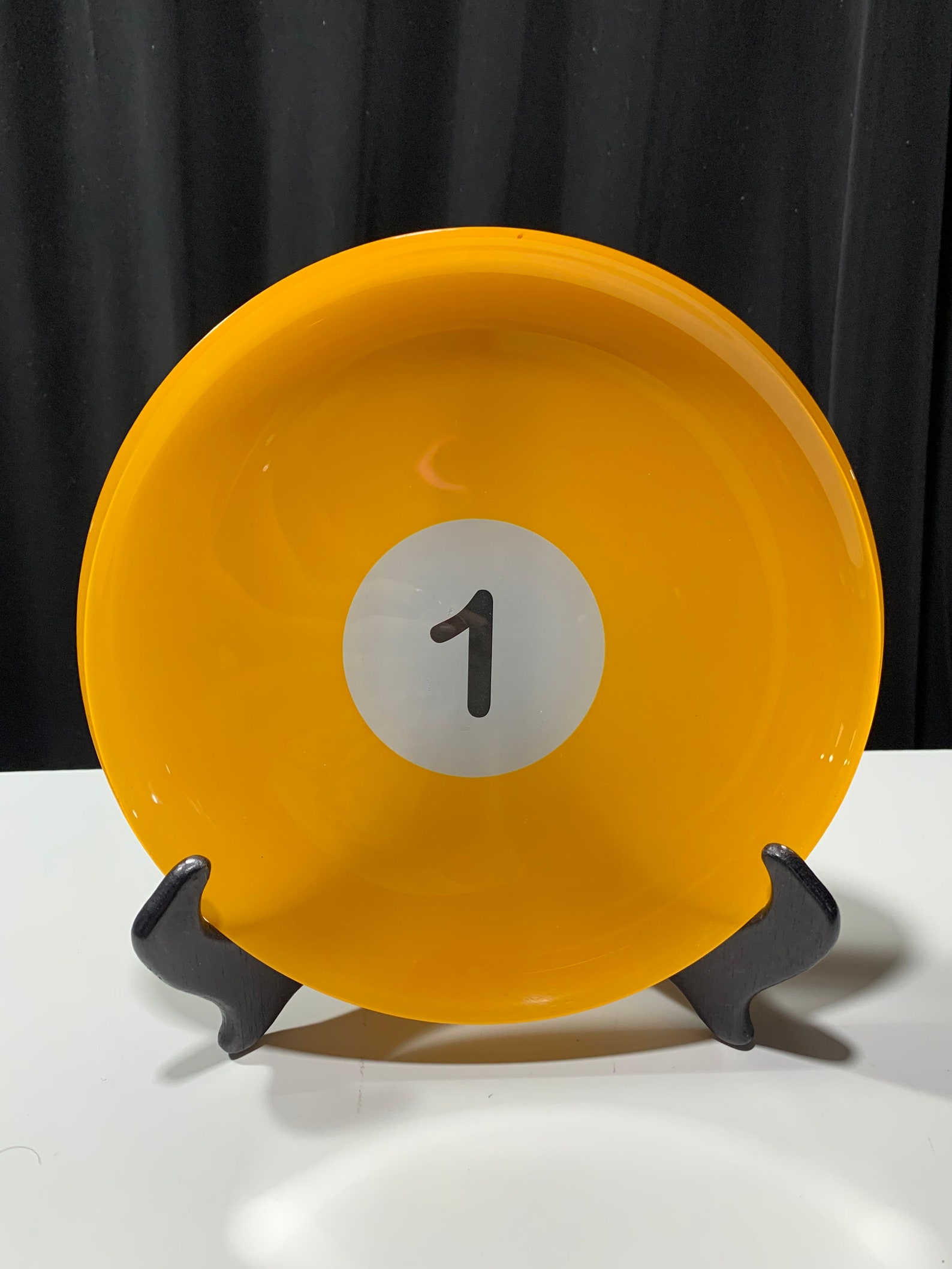 Luminarc French Billards Pool Table/Pool Ball Plates Set of 5 | Etsy