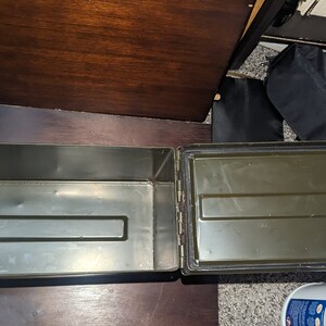 Vintage, Vietnam War, U.S. Army, Green, Metal, Artillery, Ammo Box, Can ...