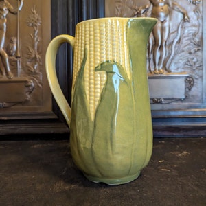 Vintage, Shawnee Pottery, USA, Glazed, Corn Pitcher, #71 Summer Pitcher ...