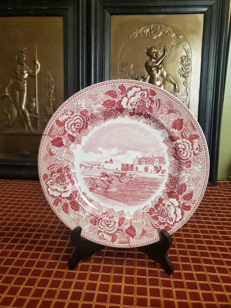 Vintage Old English Staffordshire Ware Transferware Royal | Etsy