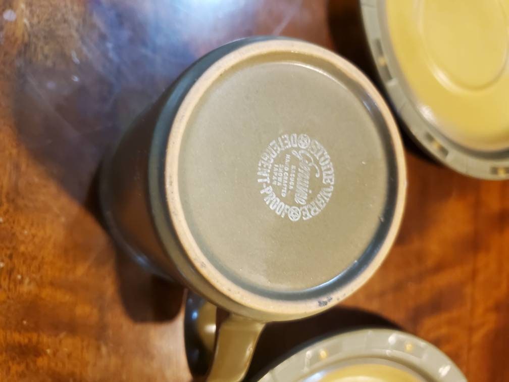 7 Vintage 1970s Japanese Kasuga Handcrafted Stoneware - Etsy