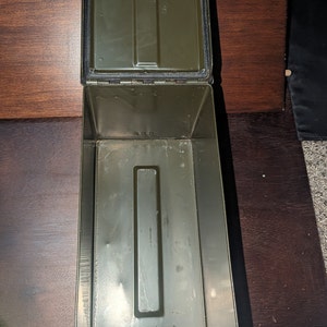 Vintage, US Military, Green, Metal, Ammo Box, Ammo Can, Artillery, N340 ...