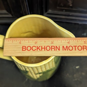 Vintage, Shawnee Pottery, USA, Glazed, Corn Pitcher, #71 Summer Pitcher ...