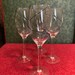 4 Pier 1 Swirline Cobalt Blue Water Goblets 8 7/8 18oz Stemware Wine ...