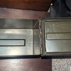 Vintage, US Military, Green, Metal, Ammo Box, Ammo Can, Artillery, N340 ...