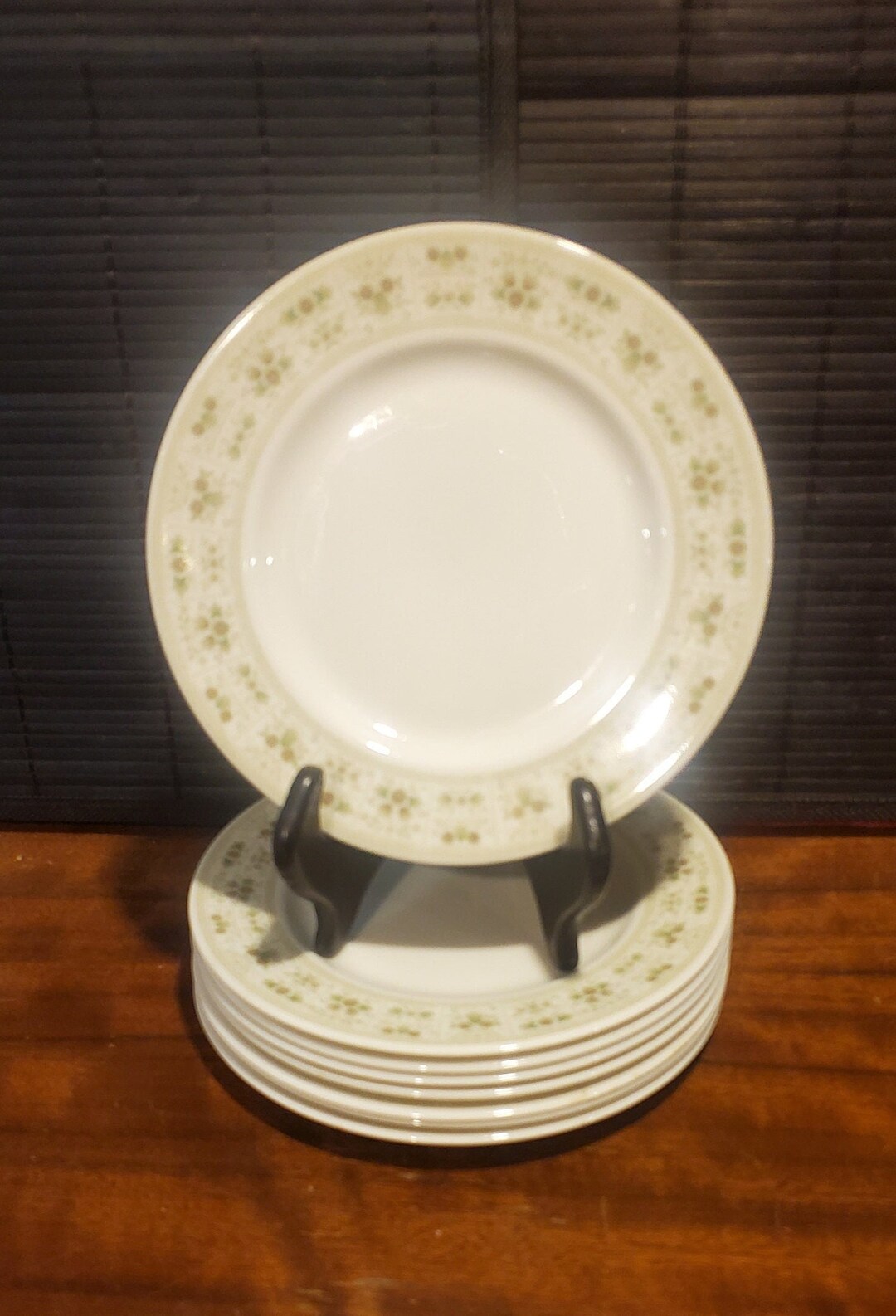 8 Vintage, Samarra, by Royal Doulton, England, Bread and Butter, Plates ...