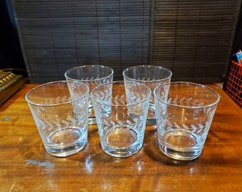 Anchor Hocking Laurel Rocks Glasses - Etsy