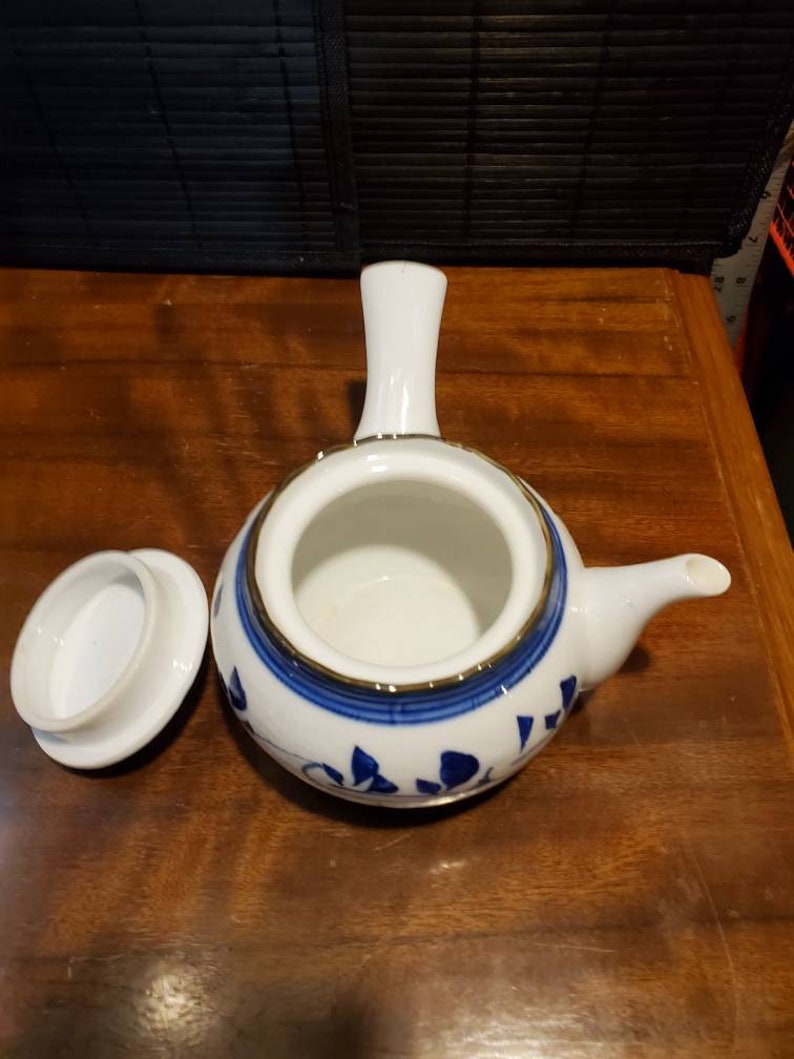 Vintage Japanese Teapot With Side Handle Yokode No Kyusu - Etsy