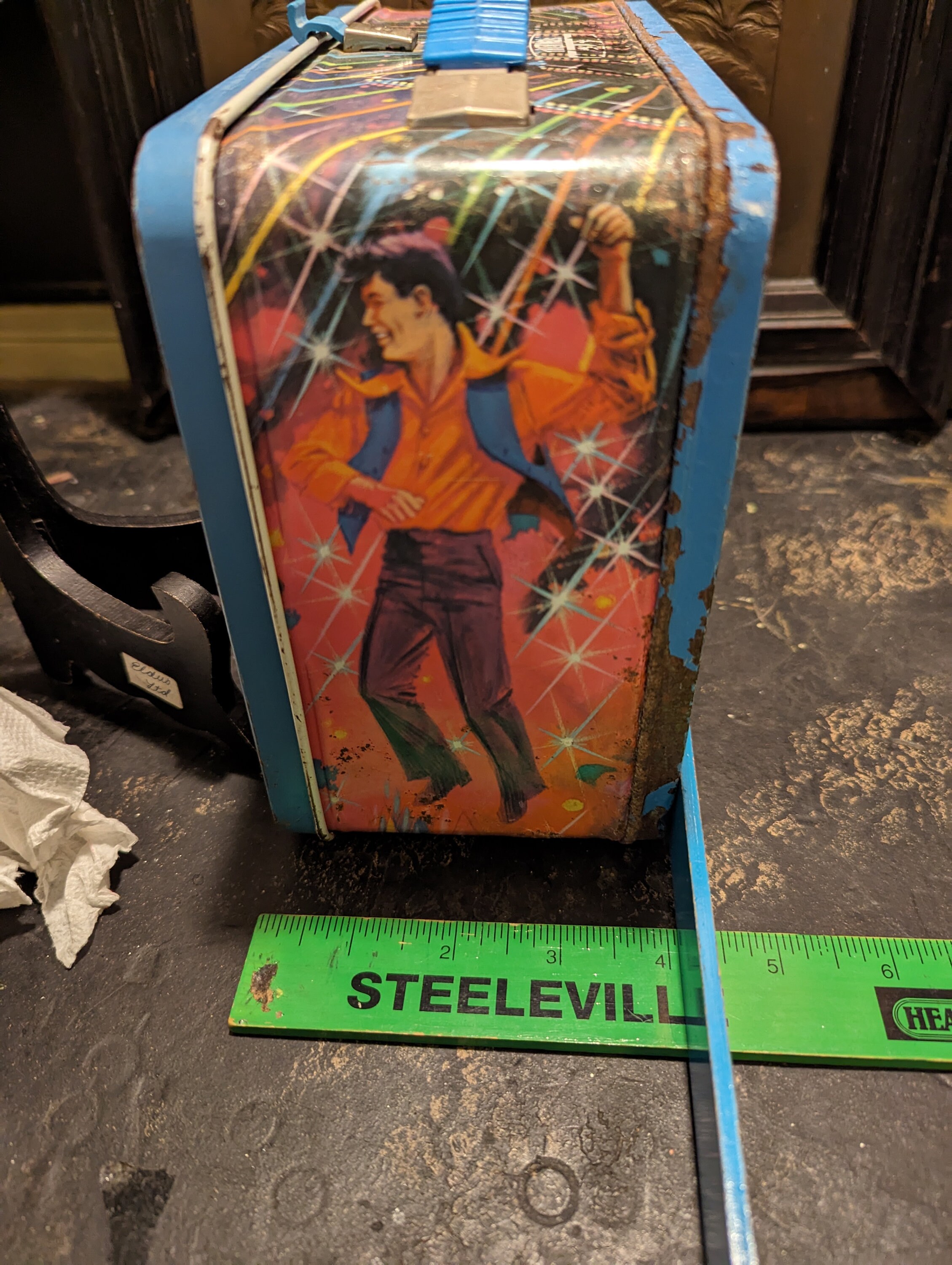 Vintage, Disco Fever, Metal, Lunchbox, No Thermos, 1980, King Seeley ...