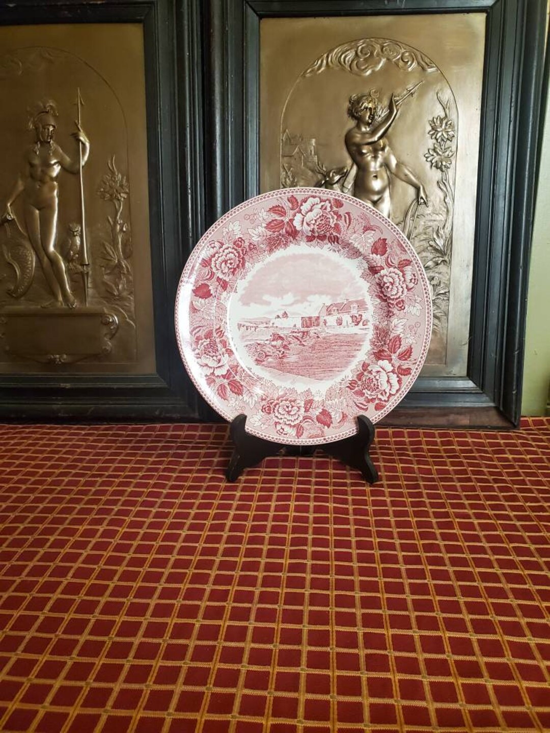 Vintage, Old English, Staffordshire Ware, Transferware, Royal Falcon ...