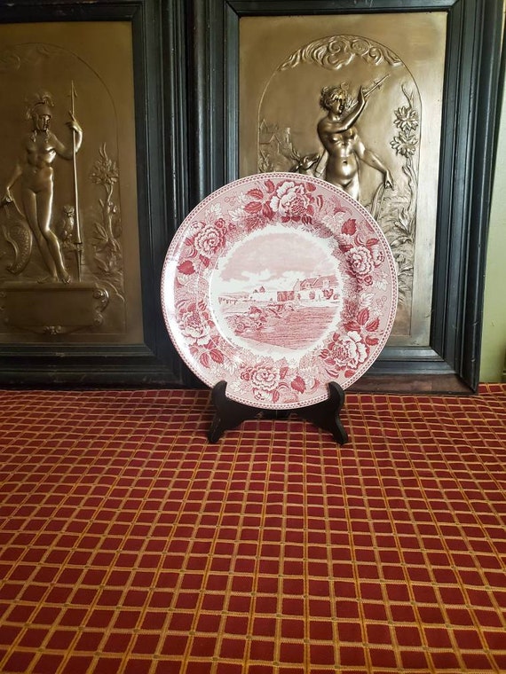 Vintage Old English Staffordshire Ware Transferware Royal | Etsy