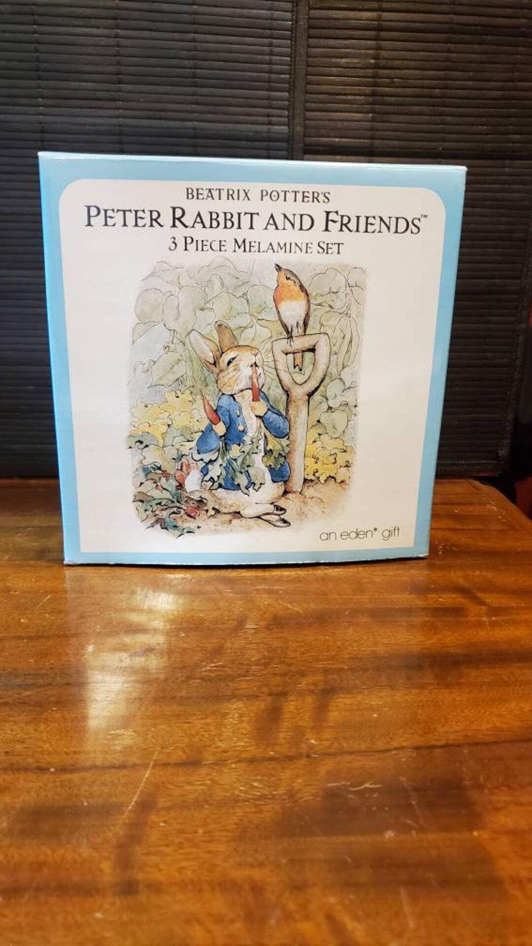 Vintage, Beatrix Potters, Peter Rabbit and Friends, 3 Piece, Melamine ...