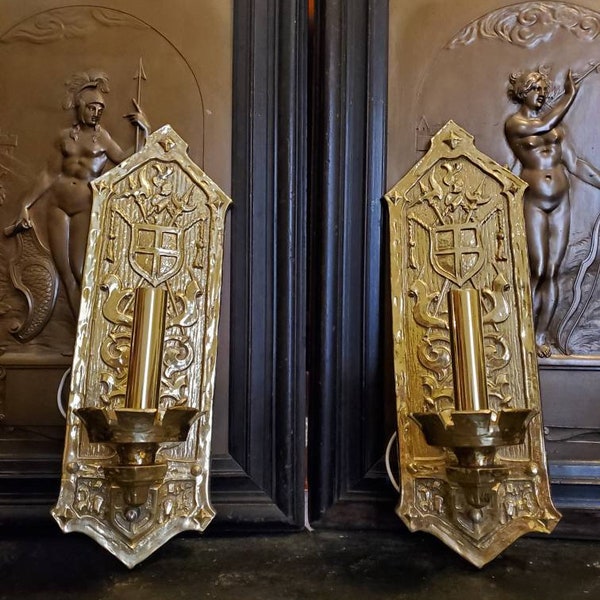 Medieval Wall Sconce - Etsy