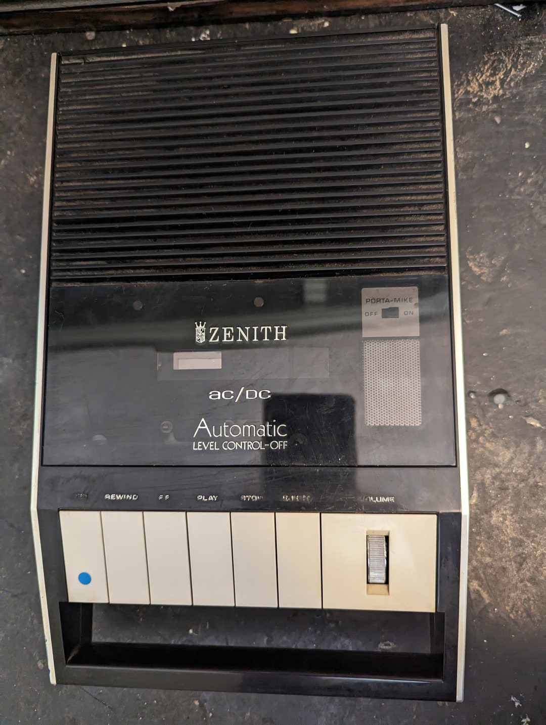 Vintage, Zenith, Portable, Cassette Tape, Automatic, AC/DC, Recorder - Etsy