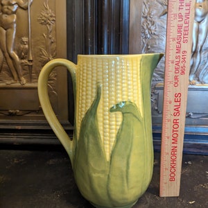Vintage, Shawnee Pottery, USA, Glazed, Corn Pitcher, #71 Summer Pitcher ...