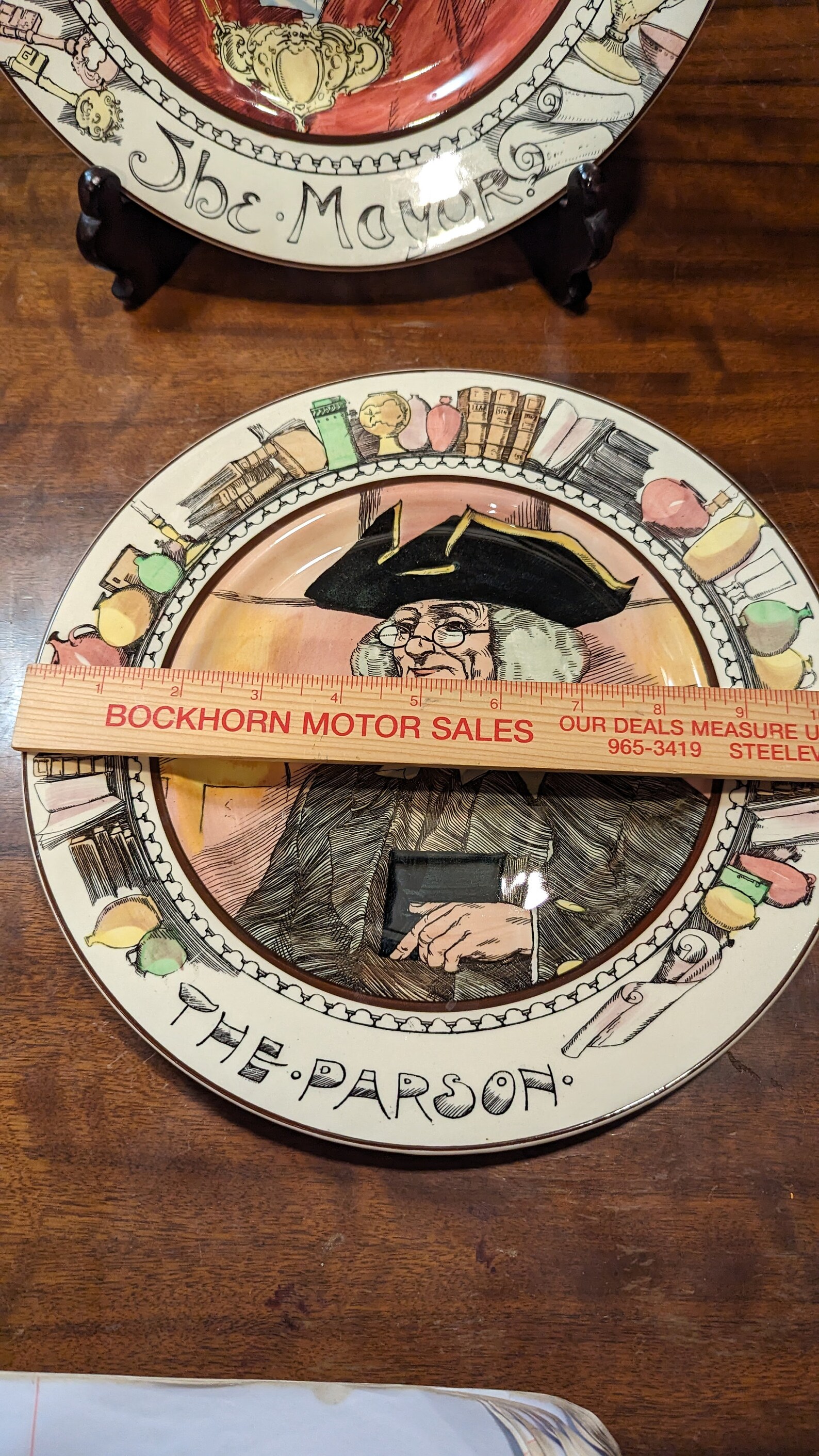 2 Vintage, by Royal Doulton, Proffesionals, Collectible Plates,the ...