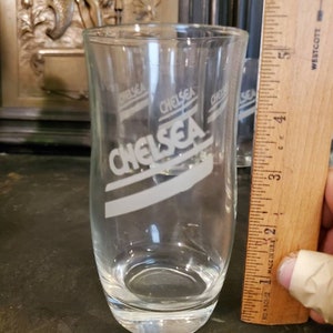 7 Vintage, 1970's, MCM, Anheuser Busch, Chelsea Beer Glasses, 5 1/4 ...