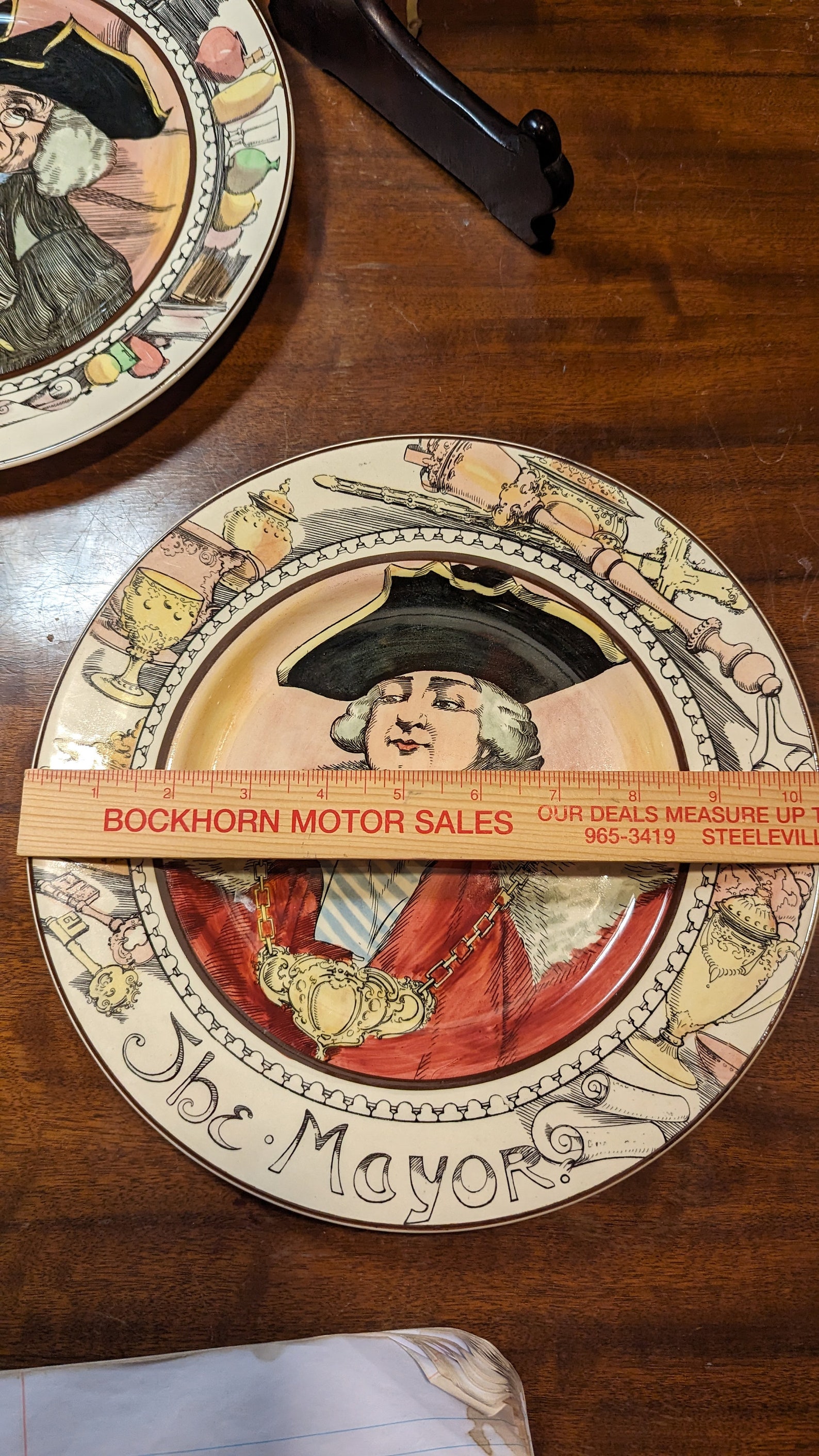 2 Vintage, by Royal Doulton, Proffesionals, Collectible Plates,the ...