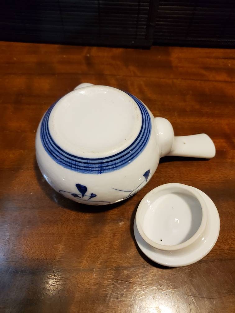Vintage Japanese Teapot With Side Handle Yokode No Kyusu - Etsy