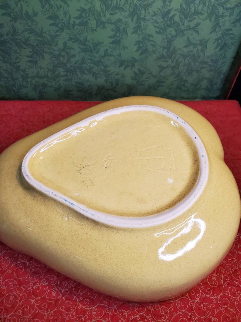 Vintage 1960's Keystone Art Large Pottery Pear Shaped | Etsy