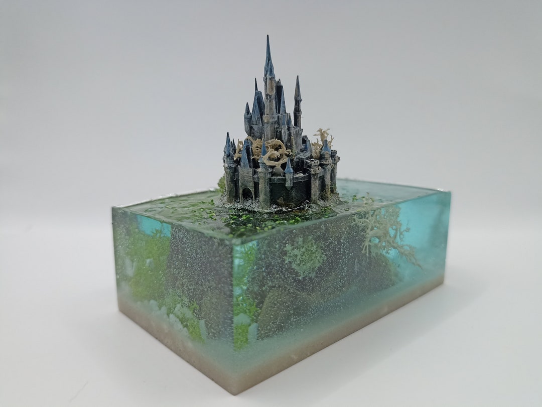 Diorama, Disney Inspired Castle, TURTLE Shell Castle - Etsy