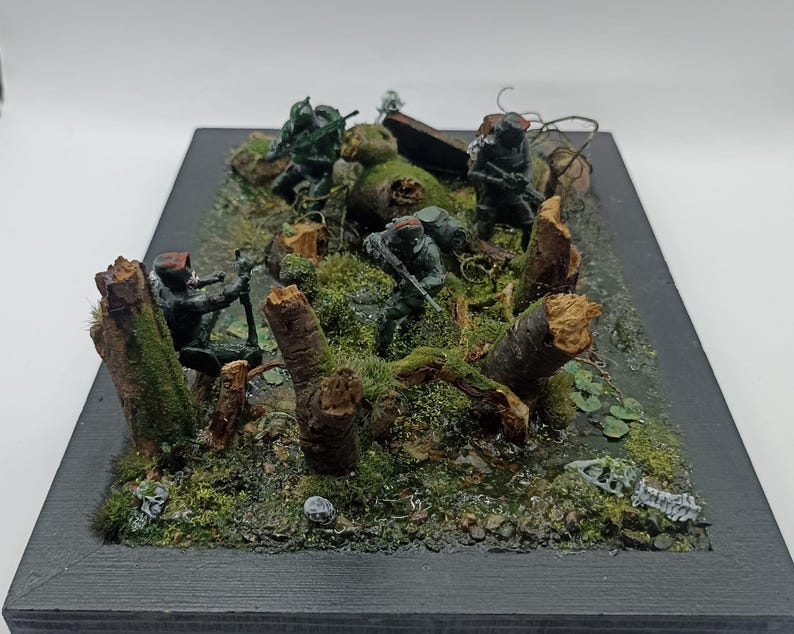 Stormtrooper Diorama: Handcrafted Swamp Adventure - Etsy