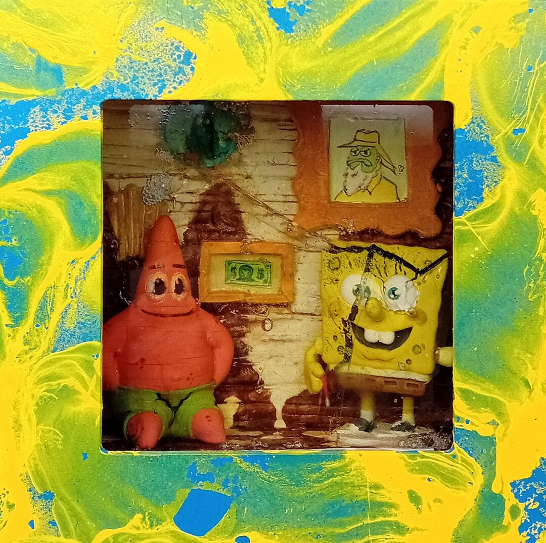 Unique CRASCH Diorama Spongebob and Patrick - 40% OFF! Be Sure to Read ...