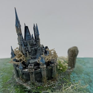 Diorama, Disney Inspired Castle, TURTLE Shell Castle - Etsy