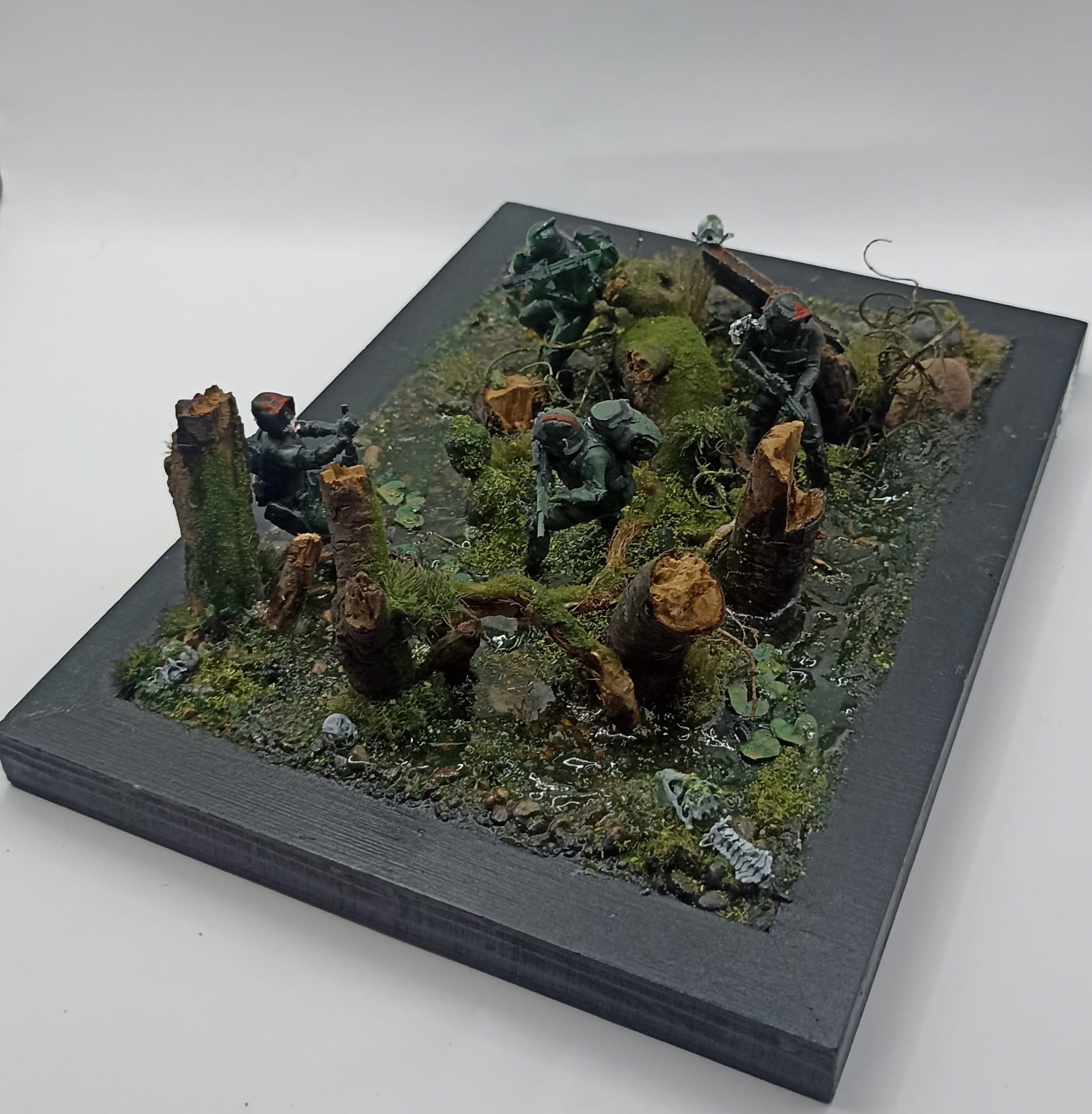 Stormtrooper Diorama: Handcrafted Swamp Adventure - Etsy