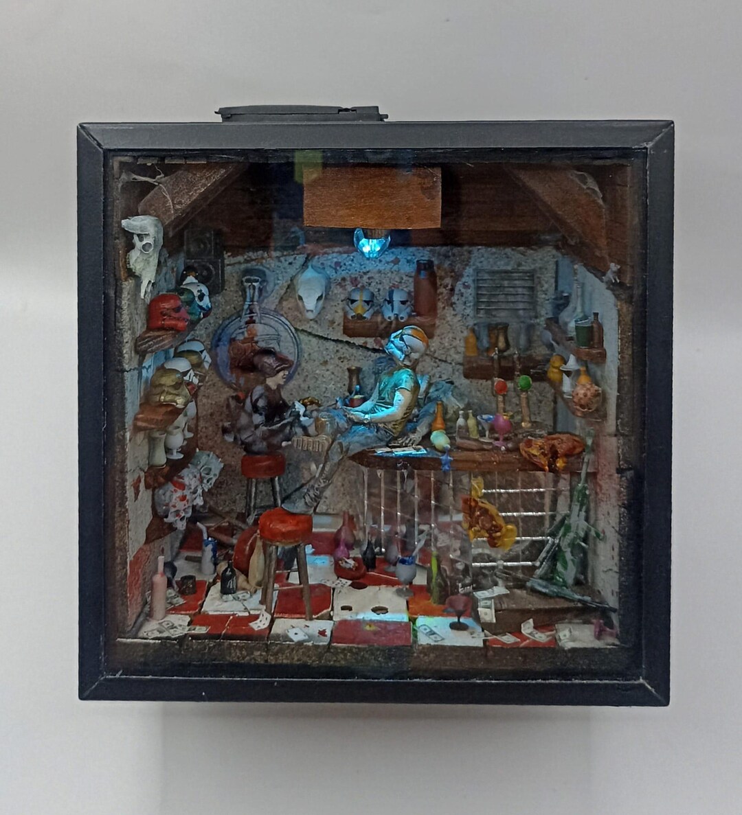 Diorama, STORMTROOPERS in the Bar, LED Lighting! - Etsy