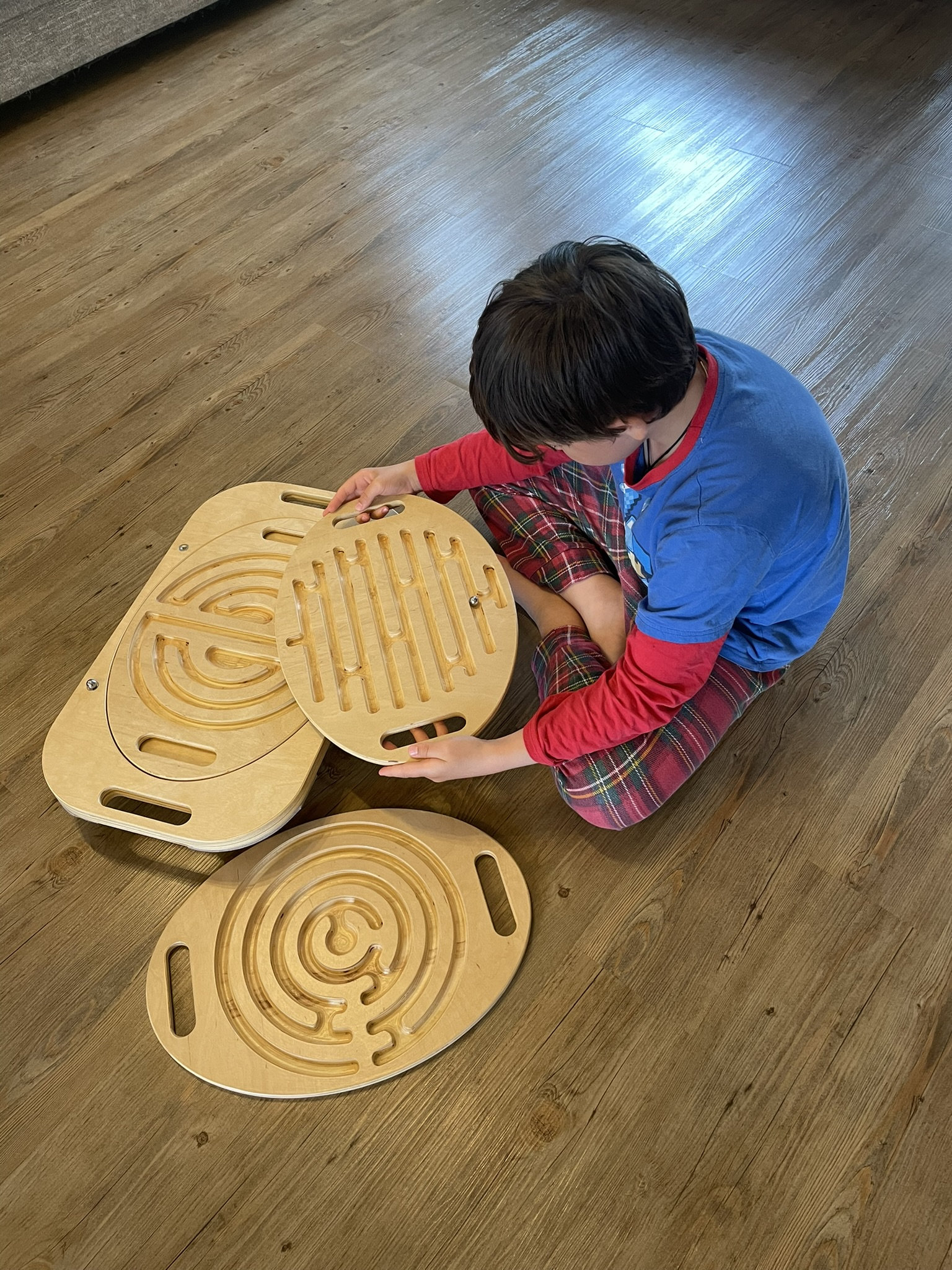 Multi-maze Balancer Balance Board - Etsy