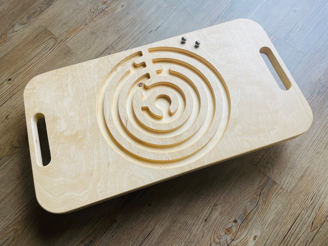 Balance Board With a Maze Kid's Gift Sport Kid's Present - Etsy