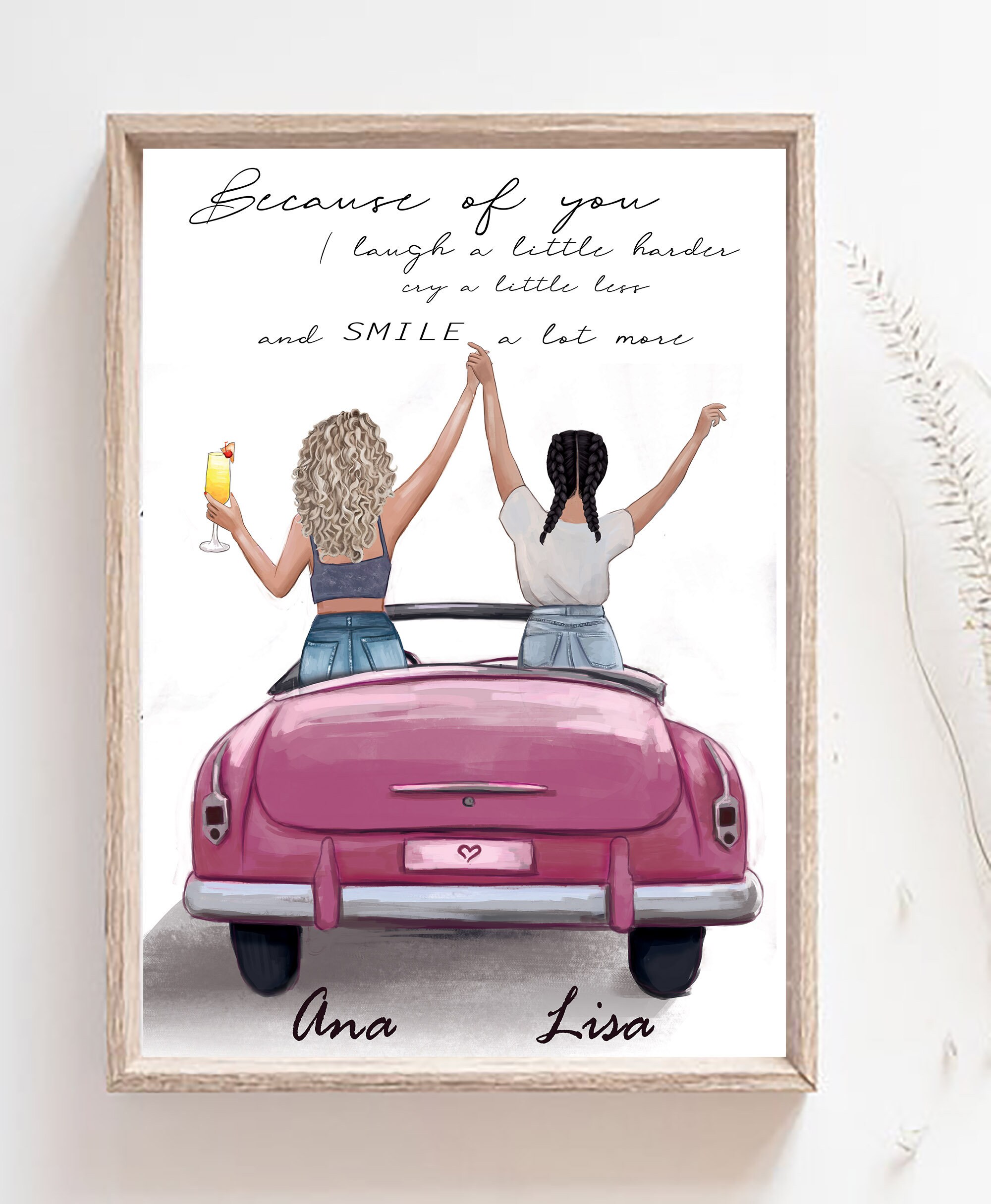 Printable Wall Art Gift for Women Digital Download Portrait - Etsy