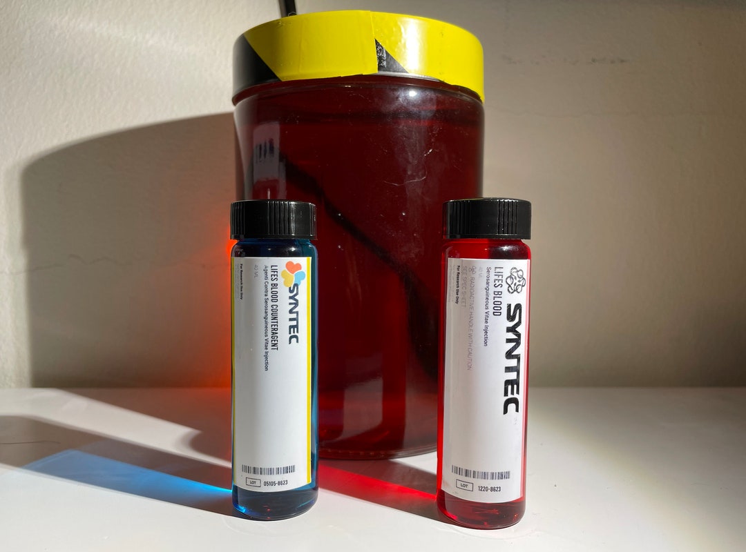 Project 863: Serum and Counteragent Vials - Etsy