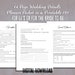 Wedding DJ Planner, Printable Wedding Form for DJ, Wedding DJ Tools ...