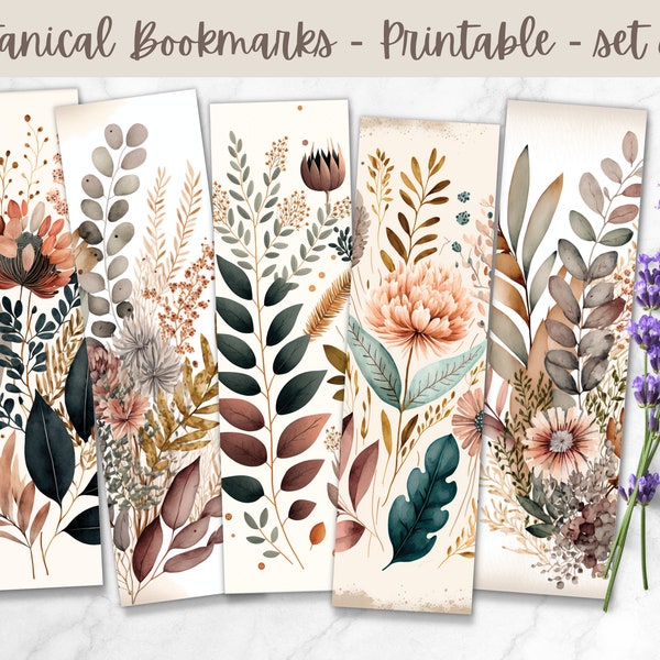 Botanical Watercolor - Etsy