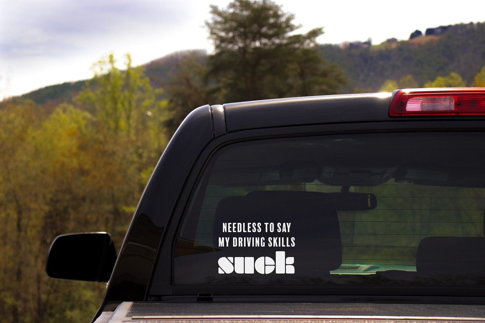 Bad Driver Sticker bad driver decal funny bumper sticker | Etsy