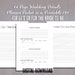 DJ Wedding Template, Fillable Wedding Form, Printable PDF, Digital ...