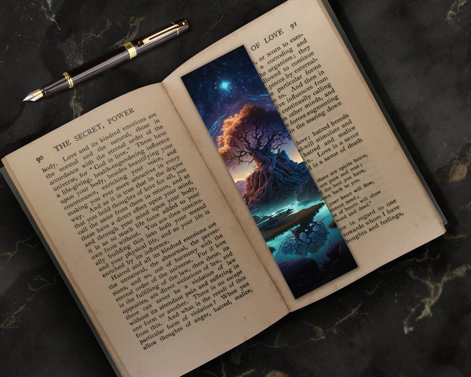 Tree of Life Bookmarks, Printable Bookmarks, Set of 5 Bookmarks ...