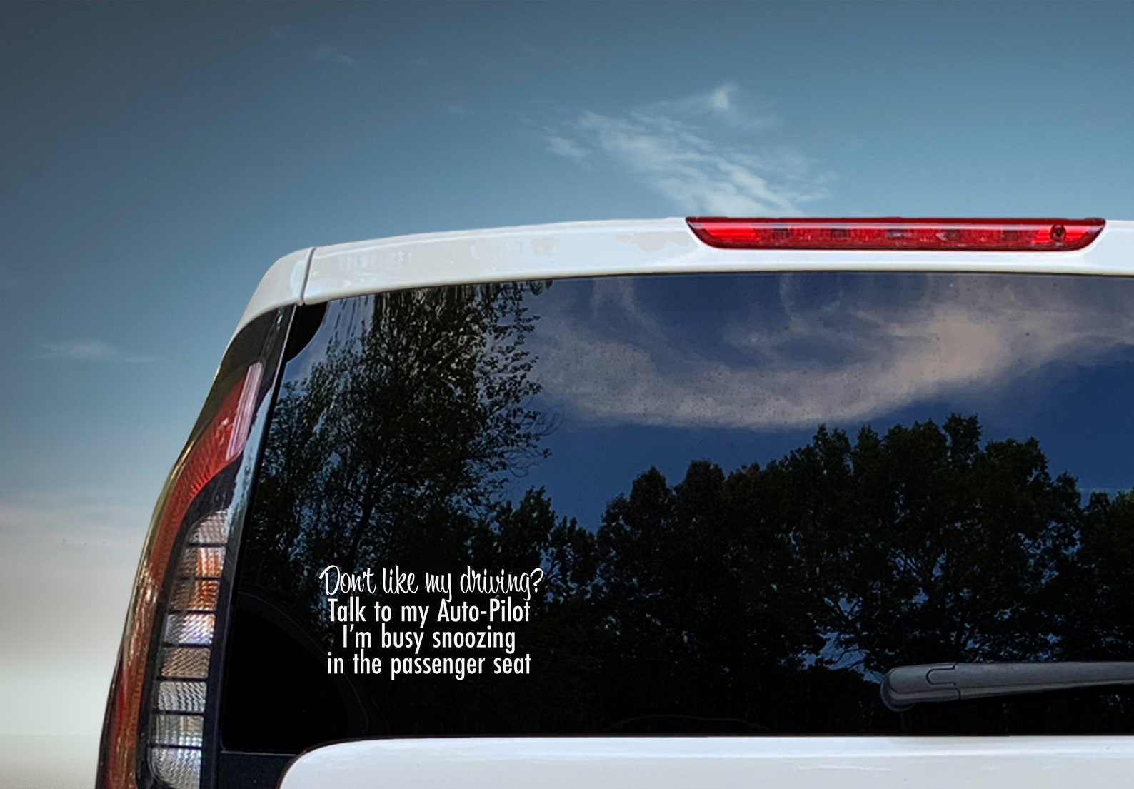 Bad driver sticker auto pilot car decal bad driver decal | Etsy