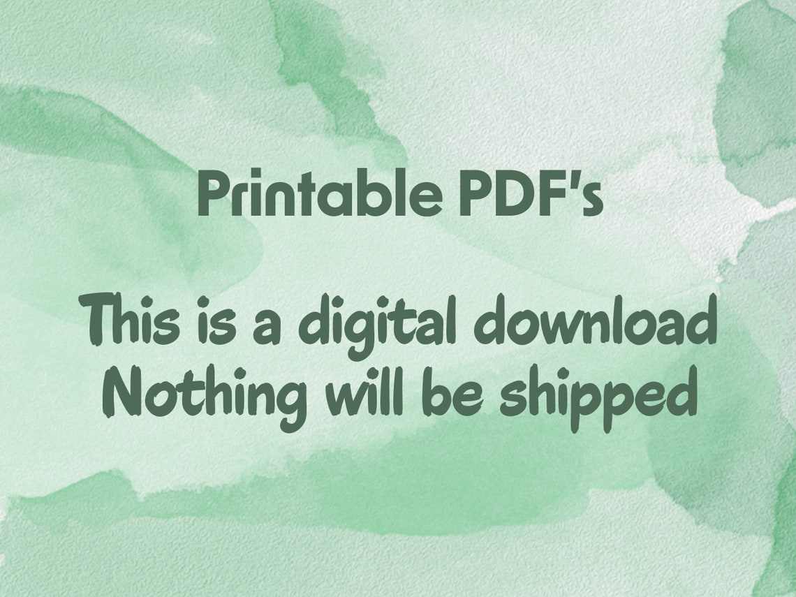 Printable Trivia Sheets, Prints Pages in US Letter and A4 Sizes, PDF ...