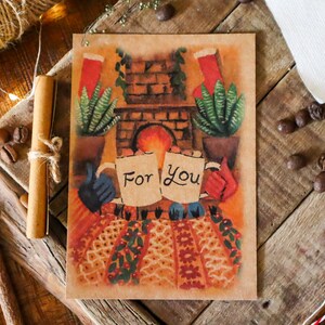 Cozy Autumn Postcards Set of 6 for Nature Lover Rustic Postcards for ...